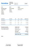 Web Design & Development Invoice Templates (Excel, Word, PDF)