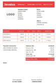 Web Design & Development Invoice Templates (Excel, Word, PDF)
