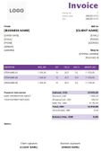 Web Design & Development Invoice Templates (Excel, Word, PDF)