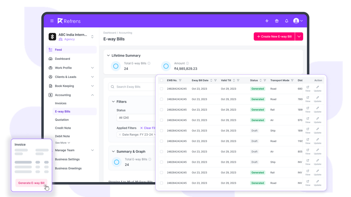 Best E-way Bill Software To Generate E-way Bills Online