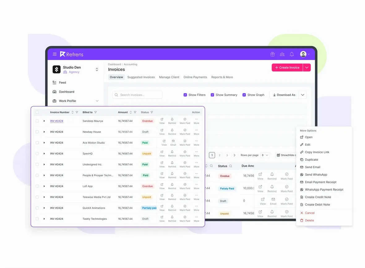 Free Cloud Accounting Software Refrens Free Cloud Accounting Software Refrens