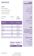 Free Travel Agency Invoice Templates (Word, Excel, PDF)