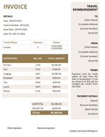 Free Travel Agency Invoice Templates (Word, Excel, PDF)
