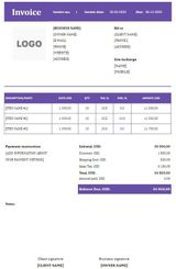 FREE Roofing Invoice Templates (Word, Excel, PDF)