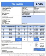 FREE Tally Bill Format (Word, Excel and PDF)