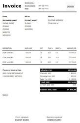 FREE Law Firm Invoice Templates (Word, Excel, PDF)