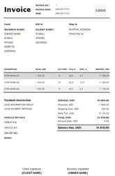 FREE DJ Invoice Templates (Word, Excel, PDF)