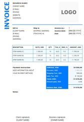 Free Medical Invoice Templates (Word, Excel, PDF)