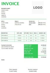 Free Medical Invoice Templates (Word, Excel, PDF)