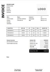 FREE Plumbing Invoice Templates (Word, Excel, PDF)