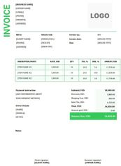 FREE Towing Invoice Templates (Word, Excel, PDF)