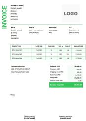 FREE Law Firm Invoice Templates (Word, Excel, PDF)