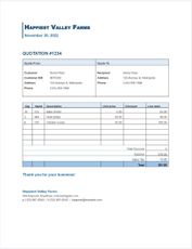 Free Quotation Templates in Word, Excel, PDF | Quote Format