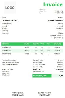 FREE DJ Invoice Templates (Word, Excel, PDF)