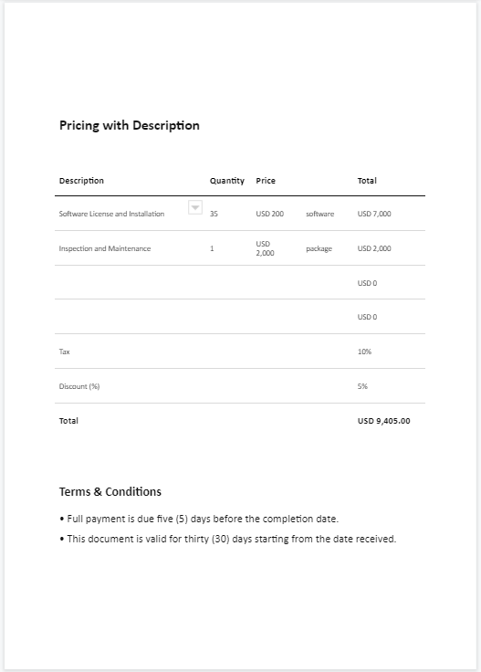 Free Quotation Templates in Word, Excel, PDF | Quote Format