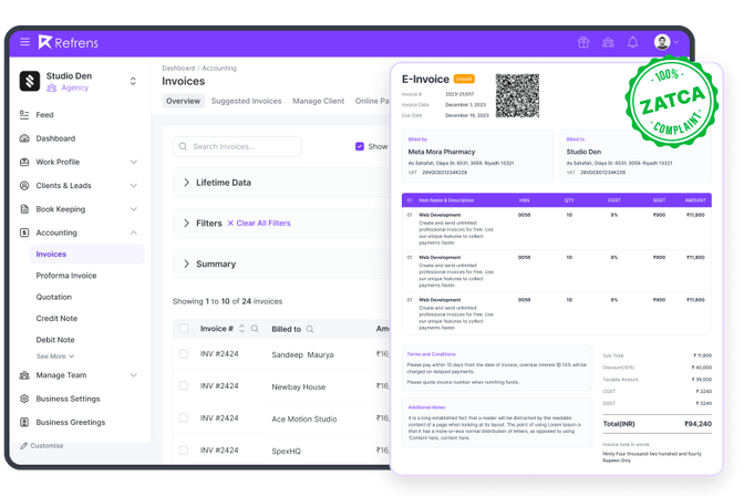 Best ZATCA e-Invoicing Software for Saudi Arabia
