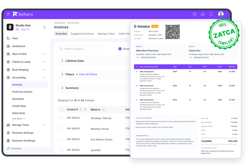 Best ZATCA e-Invoicing Software for Saudi Arabia