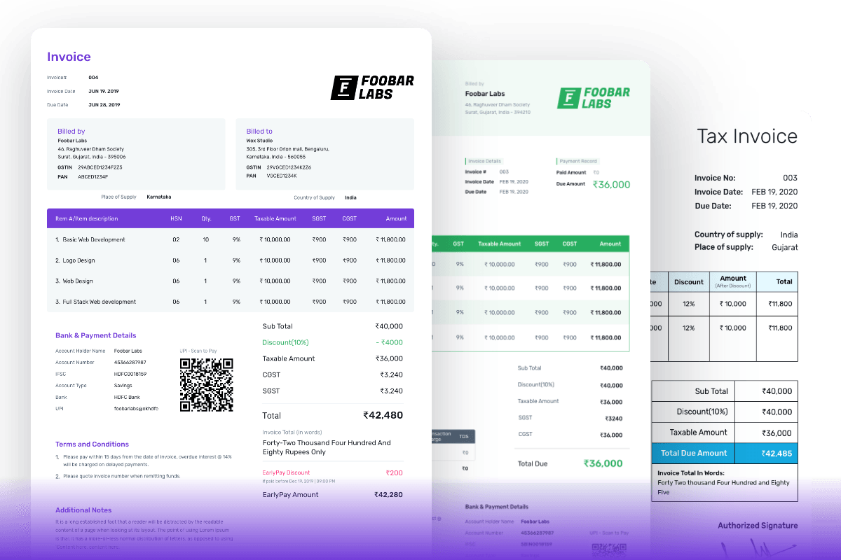 Proforma Invoice Templates Free Customize Email PDF